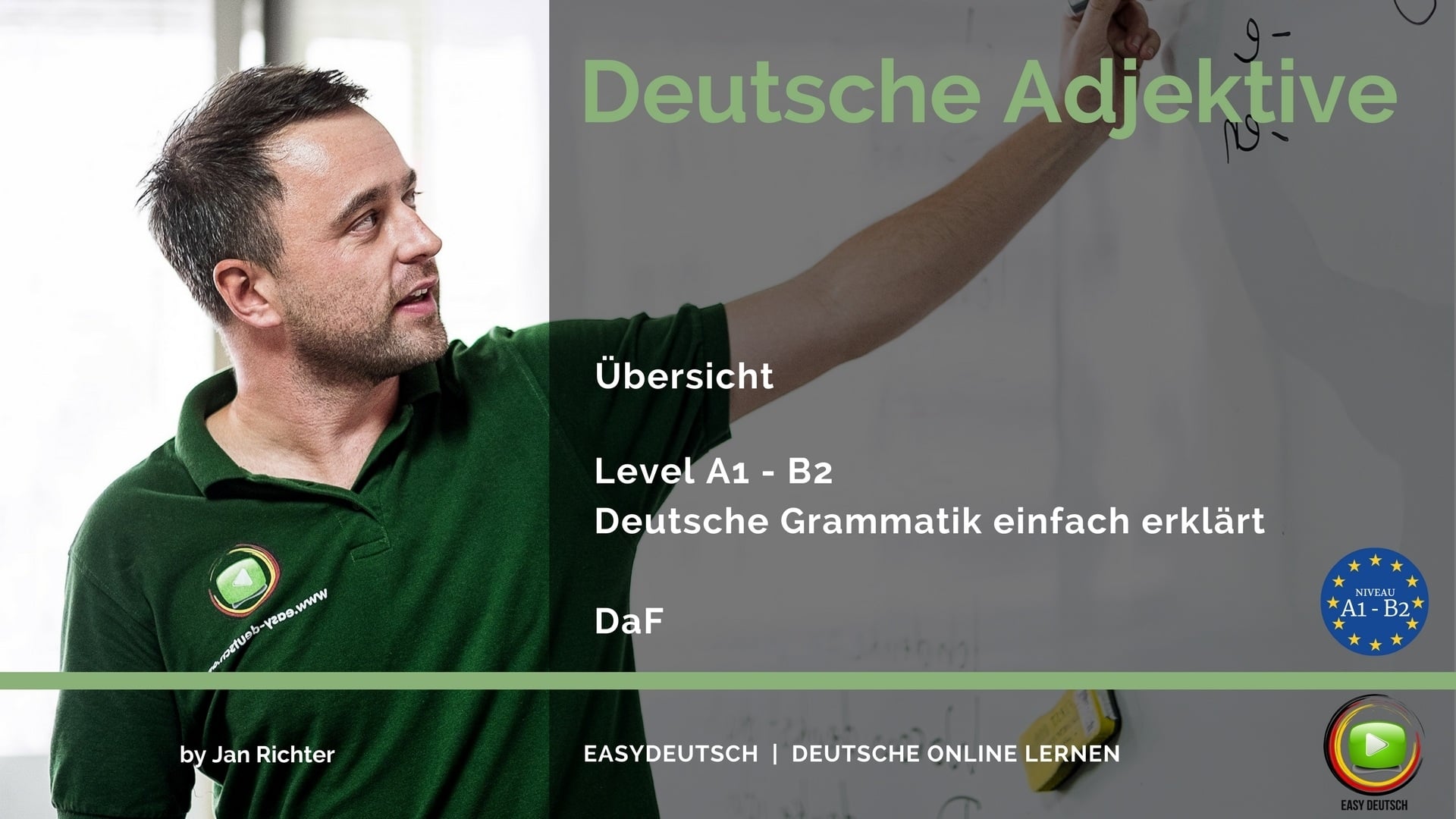 Adjektive | Definition, Declension & Comparison | Deutsch