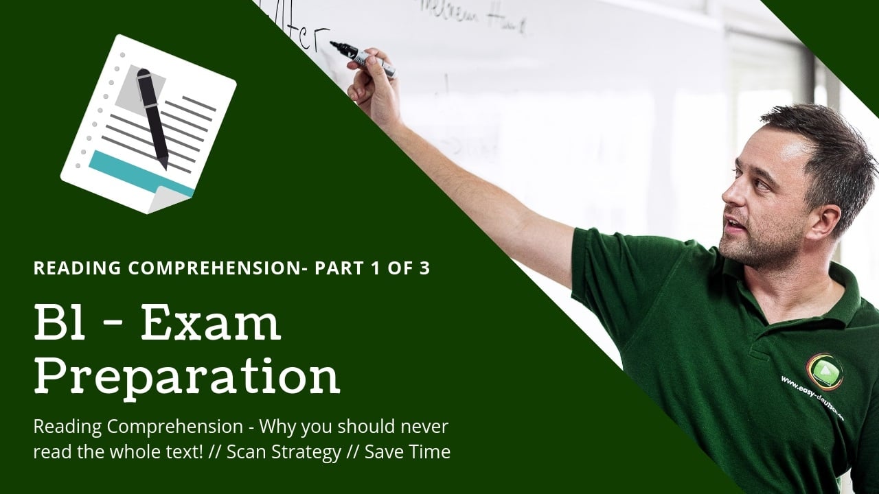 [Part 2] German B1 – Exam Preparation – Writing - EasyDeutsch